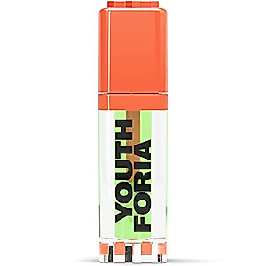 Youthforia BYO Blush - Green Color Changing Liquid Blush Oil, 6.5 ML Gel Blush Contour Liquid Korean Blush, Liquid Blush for Cheeks, Foundation Makeup Brush, Powder Brush