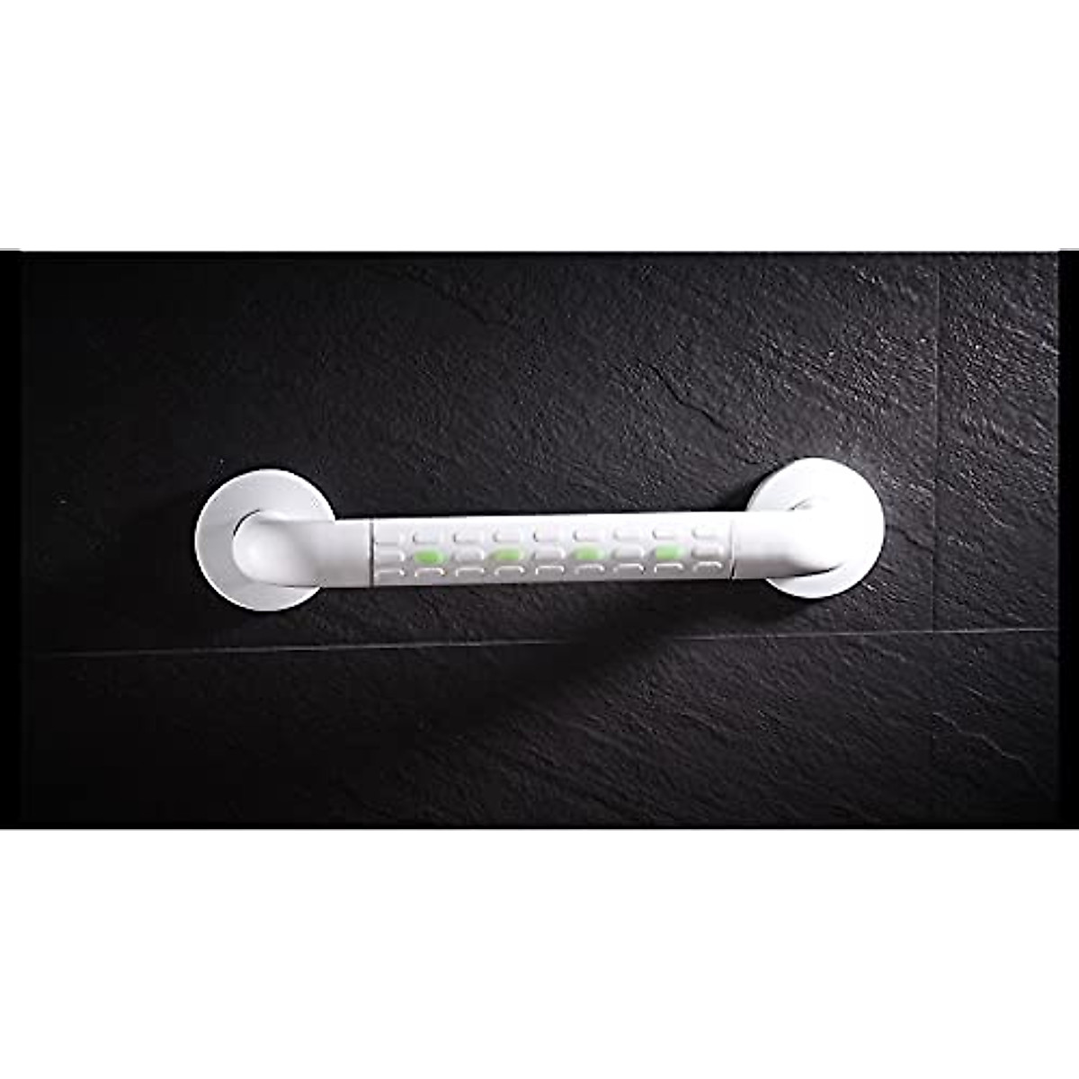 CRODY Grab Bars for Bathroom, Stainless Steel Nylon Shower Grab Bar, Home Bathroom Handicap Safety Handrail, Bathtub Safety Bar Hand Support Rail, Elderly Anti-Slip Balance Handle, Towel Rack Toilet A