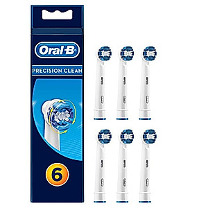 Braun Oral-B Precision Clean Refill Replacement Rechargeable Toothbrush Heads 6 in Pks