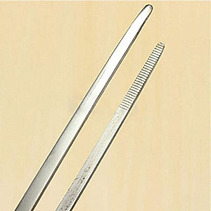 Faironly 27cm Stainless Steel Aquarium Tank Plant Pruning Long Straight Tweezer Clip Scissor