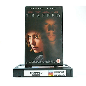 Trapped: Crime Thriller (2002) - Large Box - Ex-Rental - Charlize Theron - VHS