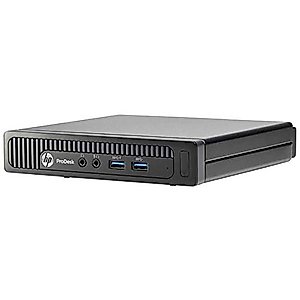 HP ProDesk 600-G2 Mini Desktop, Intel Core i3-6100T, 3.2GHz, 3MB Cache Dual-Core, 16GB DDR4 (Supports up to 32GB), 256GB Solid State Drive, Win10Pro (Renewed)