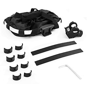 Sisenny Bike Basket Folding Small Pet Cat Dog Carrier Front Removable Bicycle Handlebar Bag Quick Release Detachable Cycling Holder Storage Basket