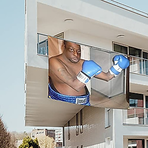 Boxing Green Lester Beetlejuice Flag 3x5 Feet Banner Funny Flags for Room With Bass Groments for College Dorm Room Decor