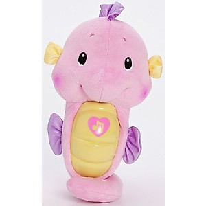 Fisher-Price Ocean Wonders Soothe & Glow Seahorse, Pink