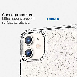 Spigen Liquid Crystal Glitter Designed for iPhone 11 Case (2019) - Crystal Quartz