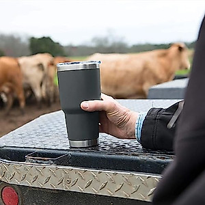 URUB 30oz Travel Tumbler Double Wall Stainless Steel Vacuum Insulated Beer Mug Thermal Coffee Juice Drinking Cup with lid