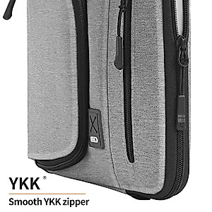 Tablet Sleeve Compatible with 11 Inch New iPad Pro,10.9 inch New iPad Air 4, 10.2 Inch iPad, Microsoft Surface Go, Samsung Galaxy Tab, Fit Magic Keyboard and Smart Keyboard Folio.(11 inch Grey)