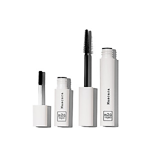 M2U NYC Voluminous Mascara, Tubing Mascara, Voluptuous Volume, Intense Length, Feathery Soft Full Lashes, Lengthening, No Flaking, No Smudging, No Clumping, Water Resistant, Black (0.06 FL Oz, Black)