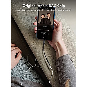 Mangotek Replacement for iPhone Headphones Adapter, Lightning to 3.5 mm Headphone Jack Adapter Audio Dongle Earphone Aux Adaptor for Apple iPhone 14 13 12 Pro Max Mini 11 SE 7 8 Plus X XS