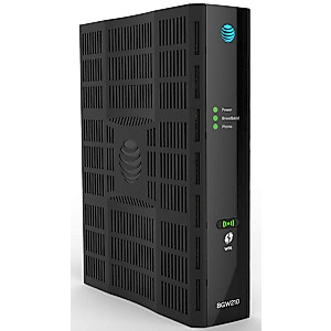 ARRISAT&T Arris BGW210-700 802.11bgnac 400mW Bonded VDSL2 Wireless Voice Gateway 4 x Gigabit Ports (ONT REQUIRED),Black (Renewed)