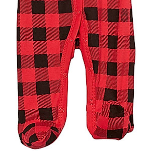 Hudson Baby Unisex Baby Cotton Sleep and Play Coverall, Christmas Tree, 0-3 Months 3M US