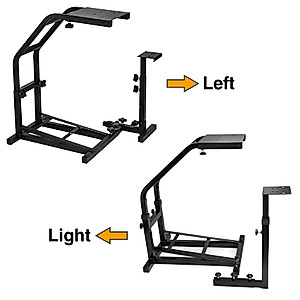 Slendor Racing Wheel Simulator Stand for Logitech G29, G27, G25, G920 Steering Gaming Wheel Stand Without Wheel and Pedals