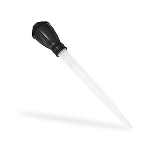 JANEMO Turkey Baster,30ML Heat Resisting Strong Suction Meat Baster,Suitable for Fish Tank Cleaning,Plant Watering,Barbecue,Roasting,Transparent