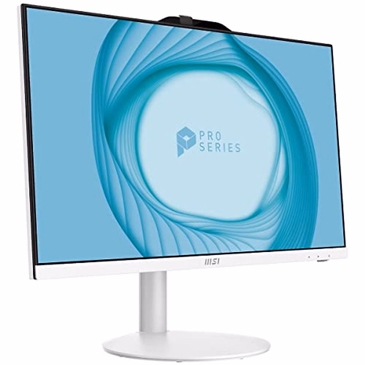 MSI PRO AP242 AIO Desktop, 23.8" FHD IPS-Grade LED, Intel Core i7-12700, 16GB Memory, 500GB SSD, WiFi 6, BT 5.1, White, Windows 11 Home (12M-057US)