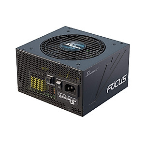 Seasonic FOCUS GX-850, 850W 80+ Gold, Full-Modular, Fan Control in Fanless, Silent, and Cooling Mode, Perfect Power Supply for Gaming and Various Application, SSR-850FX.