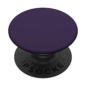 Deep Grape Purple PopSockets PopGrip: Swappable Grip for Phones & Tablets