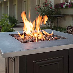 Endless Summer, Wakefield, Square 28" Outdoor Propane Fire Pit