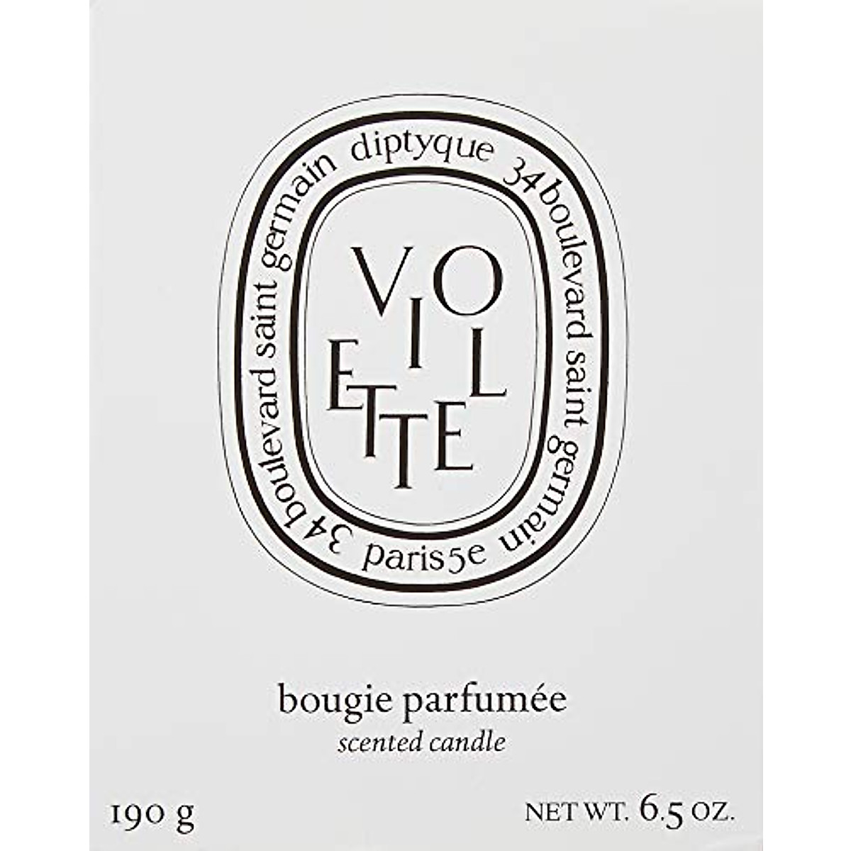 Diptyque Violette 6.5 oz Scented Candle, Violet, Standard (8541842191)