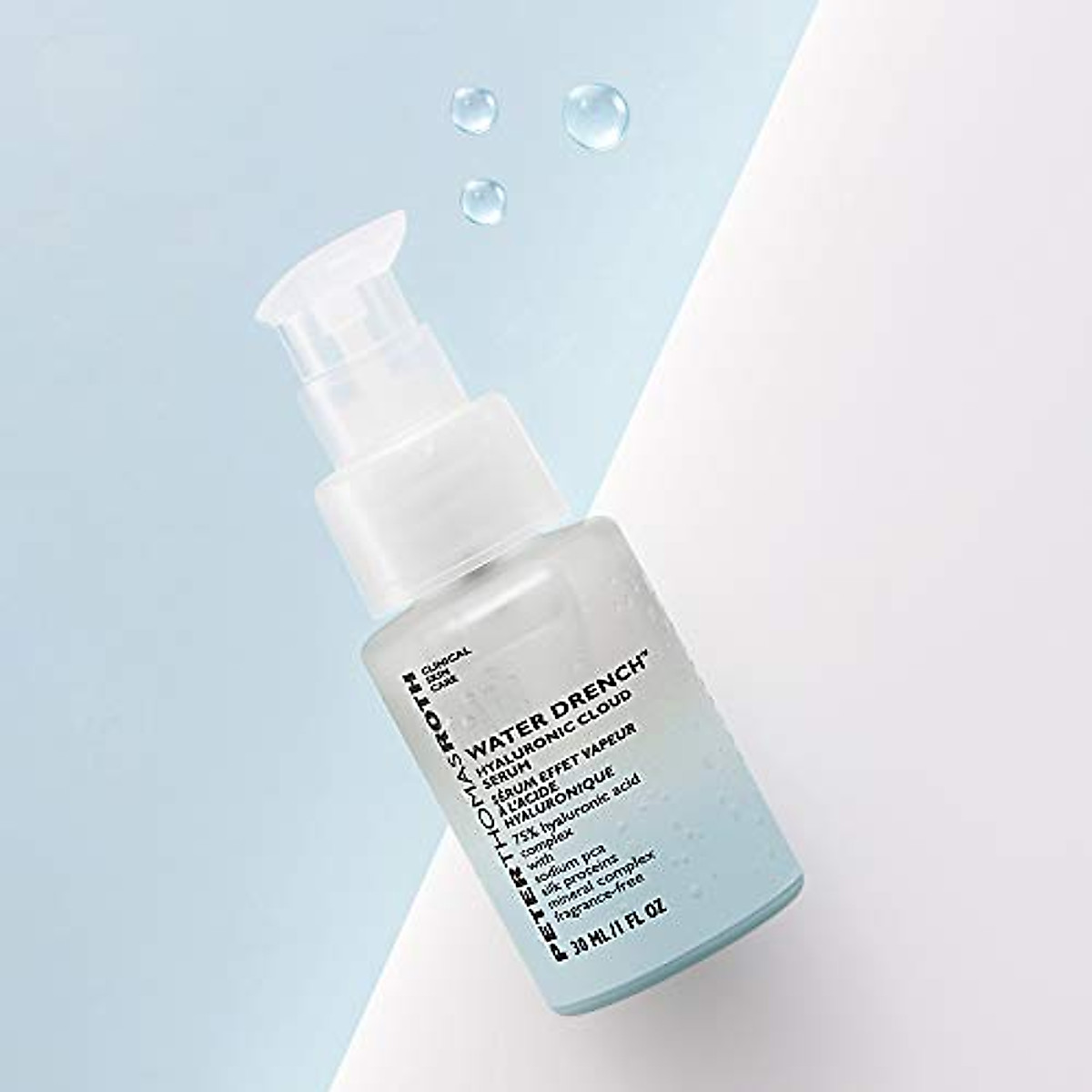 Peter Thomas Roth | Water Drench Hyaluronic Liquid Gel Cloud Serum | Hyaluronic Acid Serum for Fine Lines and Uneven Texture , 1 Fl Oz