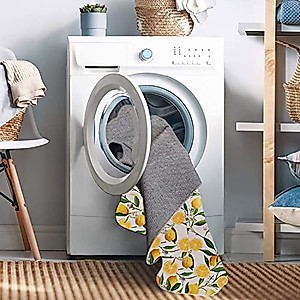 Linon The Anywhere Washable Rug Wesley Ivory/Yellow 3' X 5' Accent Rug