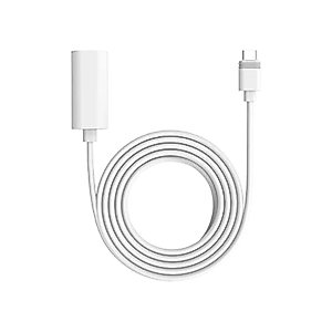 Ring 10 ft USB-C Extension Cable for USB-C Solar Panels and Cameras, White - Compatible with Solar Panel (USB-C), Small Solar Panel (USB-C), Spotlight Cam Plus, Spotlight Cam Pro.