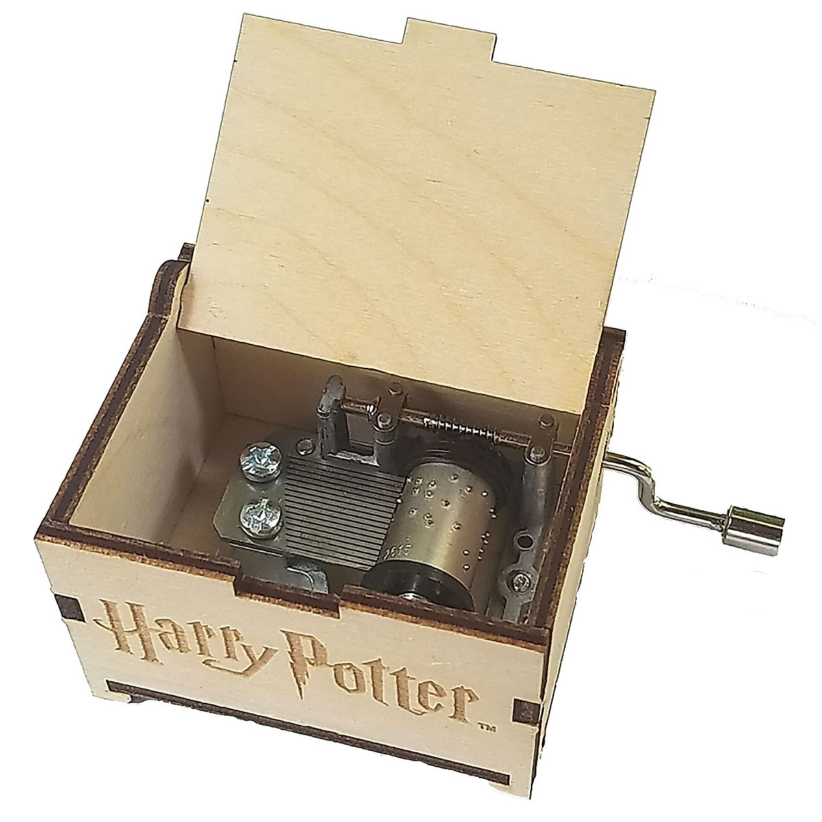 TheLaser'sEdge, Harry Potter Mini Music Box with Movies Hedwig's Theme, Gifts for Women, Men, Birthday, Christmas, Mother’s Day, Anniversary or Merchandise Decor - Standard