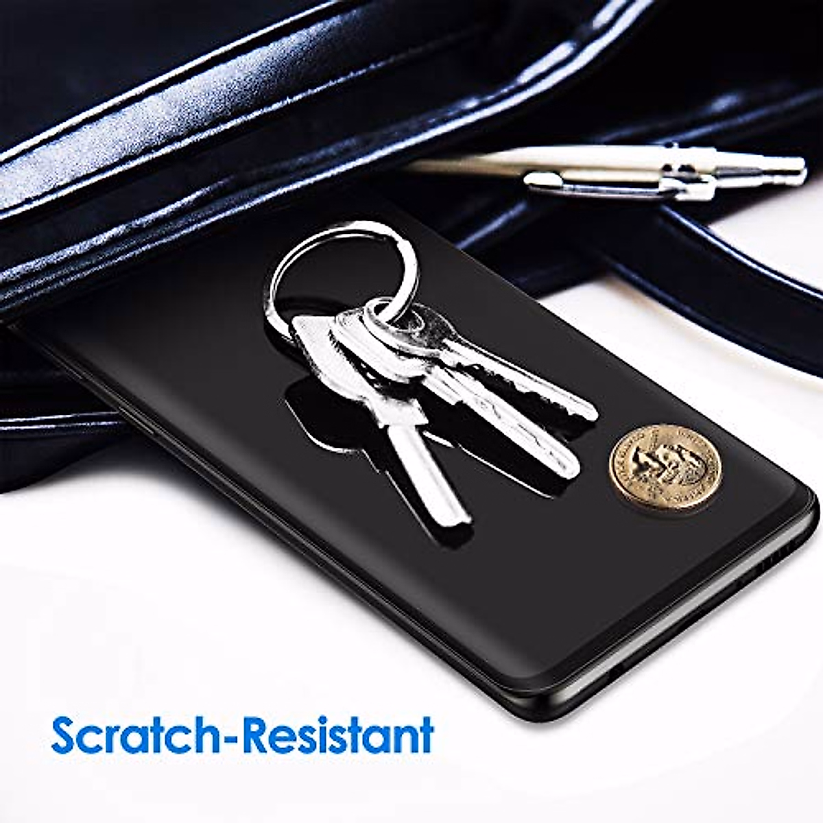 JETech Screen Protector for Samsung Galaxy S10 Plus S10+, TPU Ultra HD Film, Case Friendly, 2-Pack