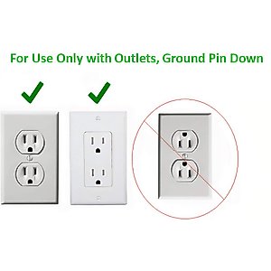Sleek Socket No Shock Child Protector, Outlet & Plug Concealer with Protective Cord Clips, 8-Foot Flat Extension Cord with Multiple Outlets, Baby Proofing Outlet Cover, No Access To Dangerous Cords