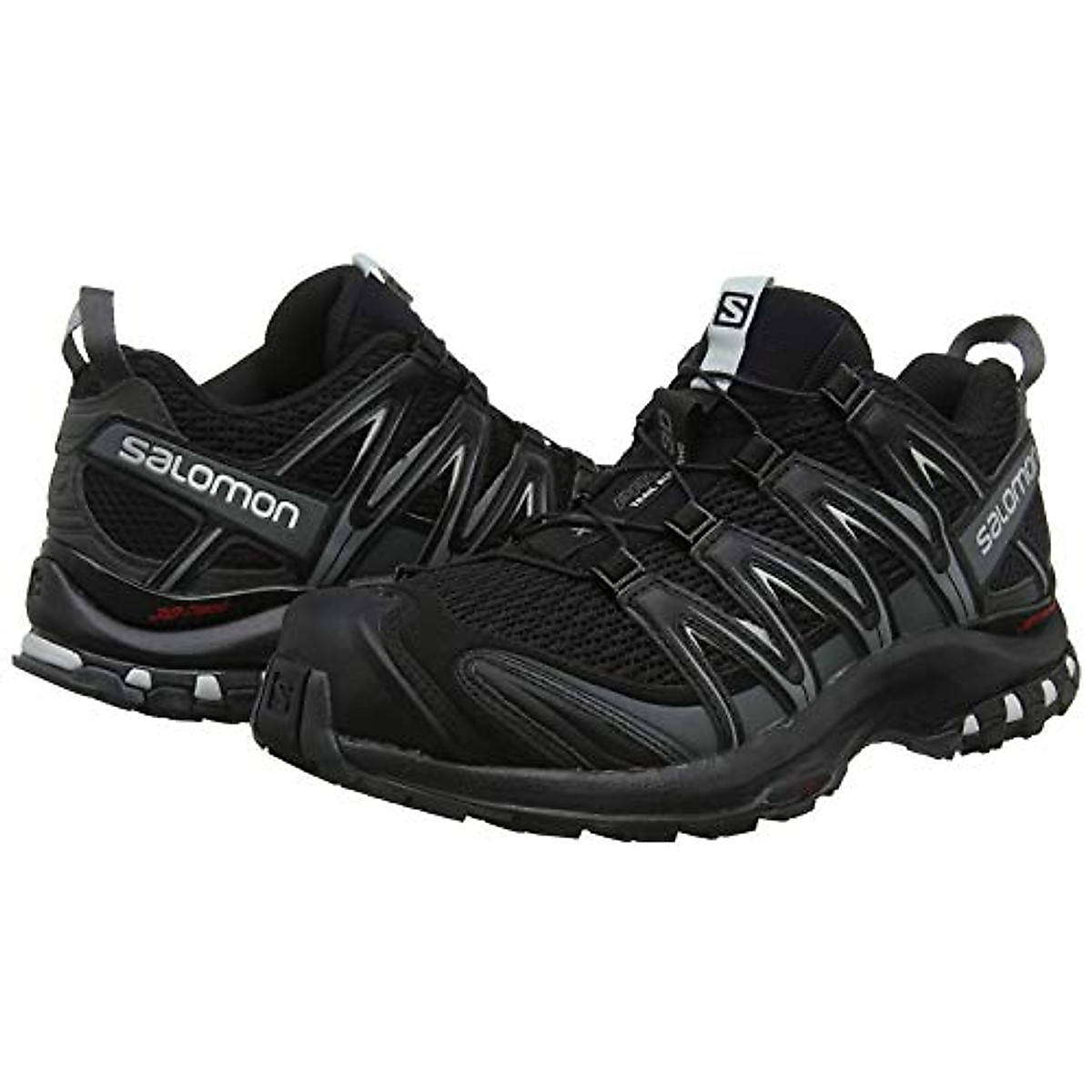 Salomon Men's XA PRO 3D Trail Running Shoes, Black/Magnet/Quiet Shade, 10