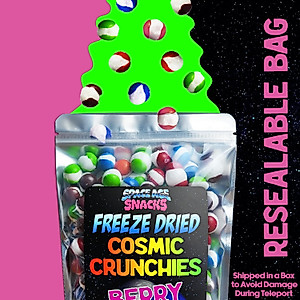 Premium Freeze Dried Berry Cosmic Crunchies - 8 Ounces of Berry Cosmic Crunchies Freeze Dried Candy - Space Age Snacks Freeze Dry Candy Freetles for All Ages