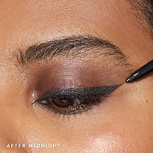 LAURA GELLER NEW YORK INKcredible Gel Eyeliner - After Midnight - Waterproof Smudge-proof Eyeliner Pencil - Built in Sharpener