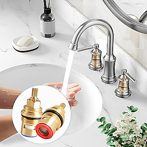 Ceramic Cartridge for Grohe 45887000, Faucet Cartridges Replacement Parts, Bathroom Faucet Cartridge Replacement, Cold Water for Ceramic Cartridges