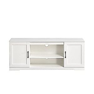 Zinus Bennett TV Stand, White