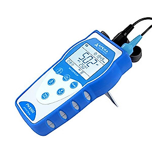 Apera Instruments Premium Series PH8500-SS Portable pH Meter Kit for Cheese, Dough, Meat Products, and Fruit, Blue (AI5557)