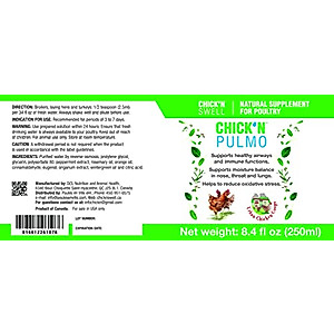 Chick'n Pulmo for Respiratory Support