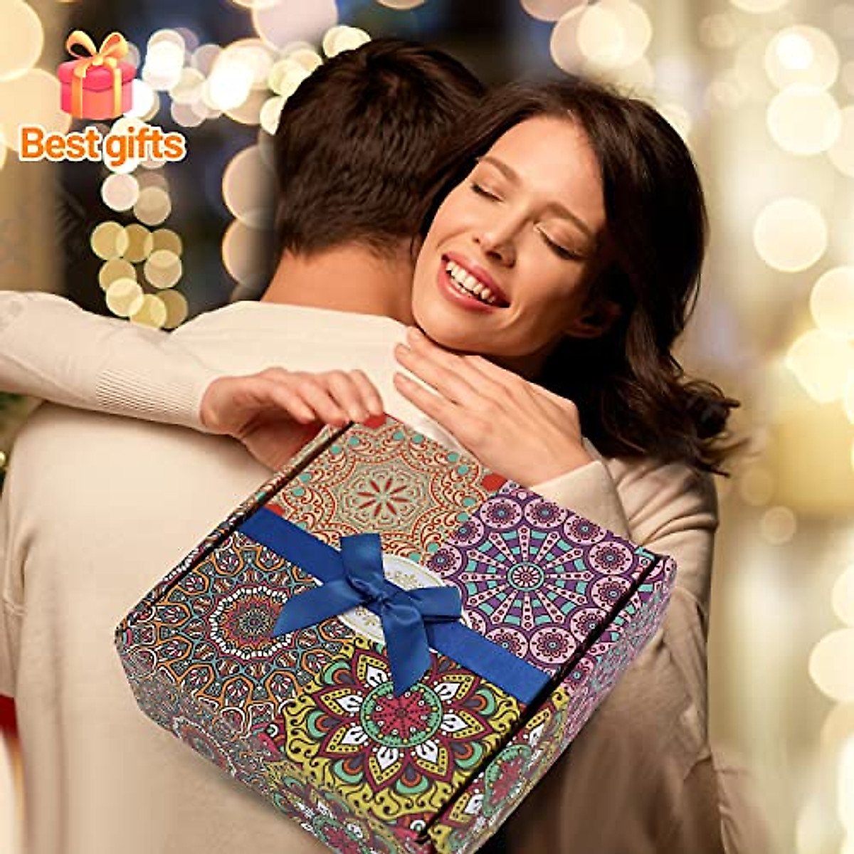 DEELUBAN Scented Candles Gifts for Women, Aromatherapy Candles for Home Scented, 4 Pack Soy Candles Lavender Candle for Girlfriend Mom Spa Dinner Birthday Valentine Halloween Thanksgiving Gifts