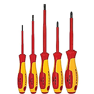 Knipex - 5 Pc Screwdriver Set, 1000V Insulated (9K989832US)