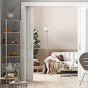 Ralbay Brass Floor Lamp, Gold Crystal Floor Lamp for Living Room Bright Lighting, Modern Contemporary Copper Standing Light for Bedrooms, Brass/Copper Floor Lamp for Living Room(Bulb Excluded)