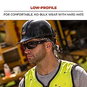 Ergodyne - 12480 Chill Its 6615 Dew Rag, Lined with Terry Cloth Sweatband, Sweat Wicking, Navy Western