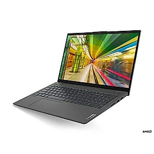 Lenovo IdeaPad 5 15.6" FHD (1920 x 1080), Fingerprint Reader, AMD Ryzen 7 5700U up to 1.8 GHz, 8cores, 16GB DDR4 RAM, 512GB SSD Storage, Bluetooth, HDMI, Win 10, EAT Cloth, Grey