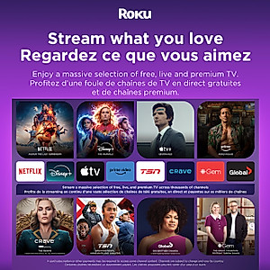 Roku Streambar | 4K/HD/HDR Streaming Media Player & Premium Audio, All In One, Includes Roku Voice Remote