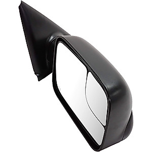 Kool Vue Right Power Heated Towing Door Mirror Compatible With Dodge Ram 1500 2002-2008 Without Signal Light & Puddle Lamp Textured Standard Cab