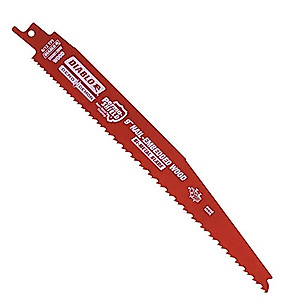 Diablo DS0912BW 9-in 6/12 TPI Wood Cutting Reciprocating Saw Blade