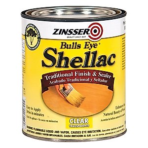Rust-Oleum Zinsser 304H 1-Quart Bulls Eye Clear Shellac