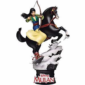 Disney Classic: Mulan DS-055 D-Stage Statue, Multicolor, 6 inches