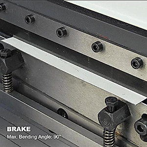 KAKA INDUSTRIAL 3-IN-1/30 Sheet Metal Shear 30-Inch Combination Sheet Metal Brake Cut Slip Roll Machine,Segments Press Brake Shear Roll Machine Segments Press Brake Shear Roll Machine
