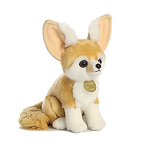 Aurora® Realistic Miyoni® Fennec Fox Stuffed Animal - Lifelike Detail - Cherished Companionship - Brown 9 Inches