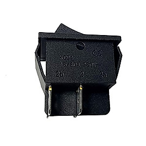 POWER PRODUCTS Direct Replacement 4 Pin On Off Black Switch Rocker for Predator 1800W 4000W 4375W 6500W for Champion 3500/4000W Open Frame Inverter Generator for Generac 0H3375028 Manual Recoil Start
