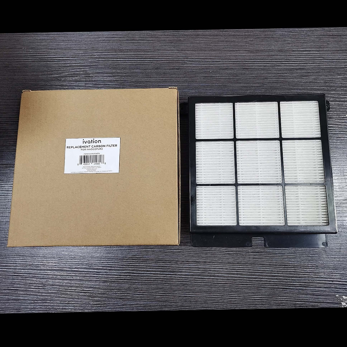 Ivation Replacement Hepa and Carbon filter for IVADOZPUR